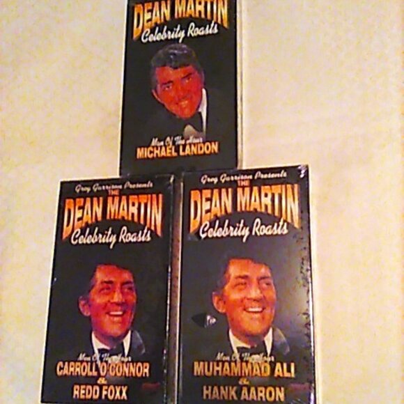 Guthy-Renker | Media | Vhs Dean Martin 3 Tapes Celeb Roast Carroll ...